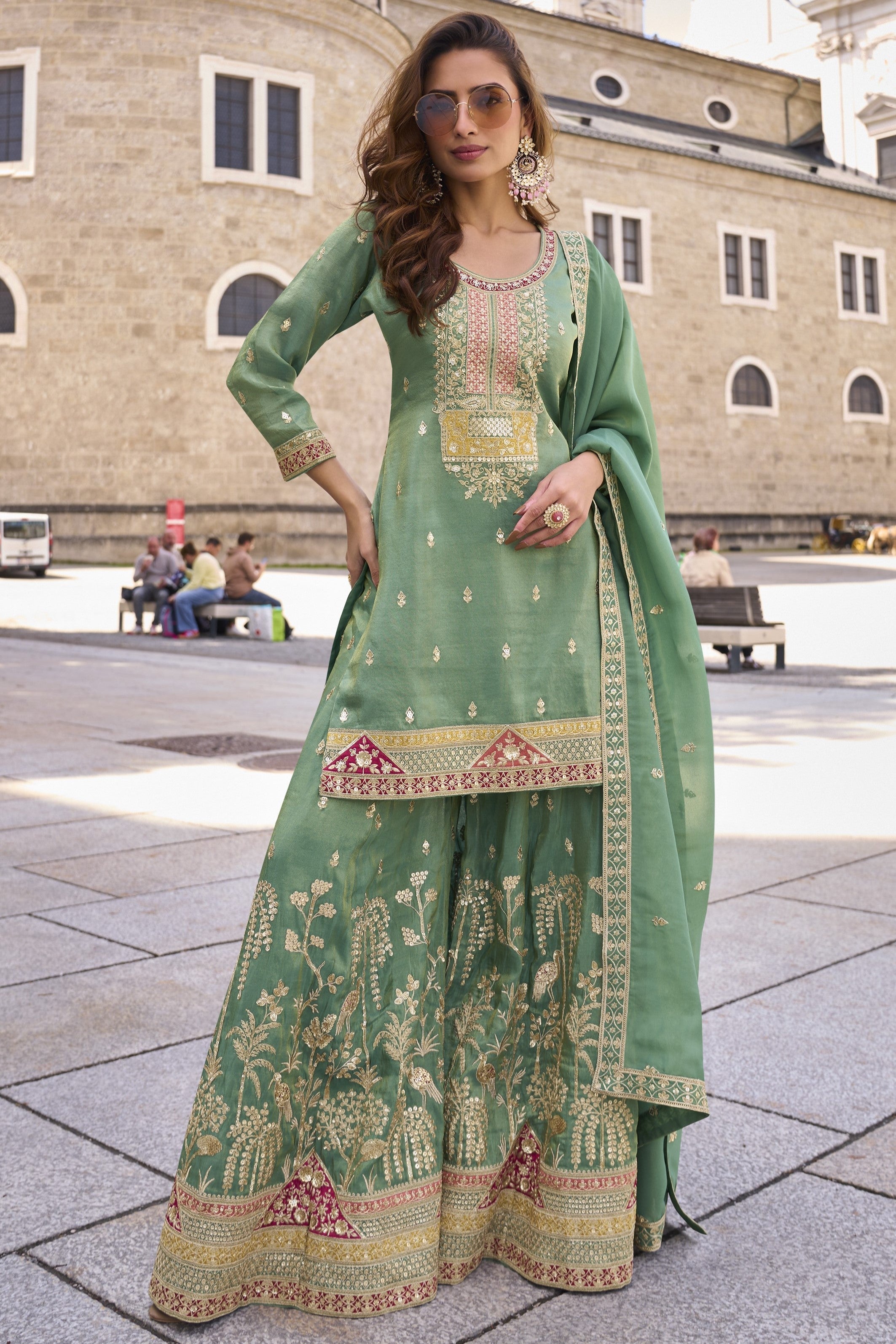 Plazo Suit – Dress of India